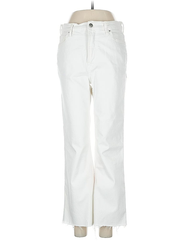MNG White Casual Pants Size 8 - 50% off | ThredUp
