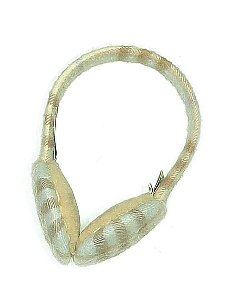 Burberry 100% Cashmere Ivory Tan Ear Muffs One size - 65% off | ThredUp
