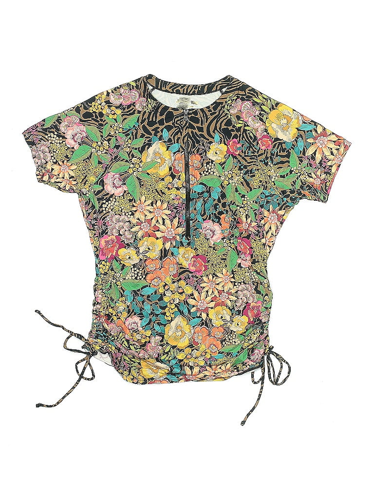 Johnny Was Green Rash Guard Size M - 56% off | ThredUp