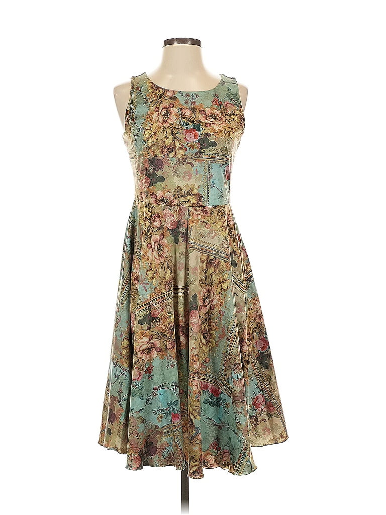Peruvian Connection Floral Brown Cocktail Dress Size S - 66% off | ThredUp