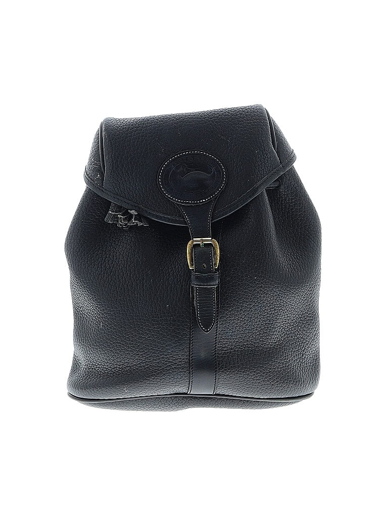 Dooney & Bourke 100% Leather Black Leather Backpack One size - 40% off ...