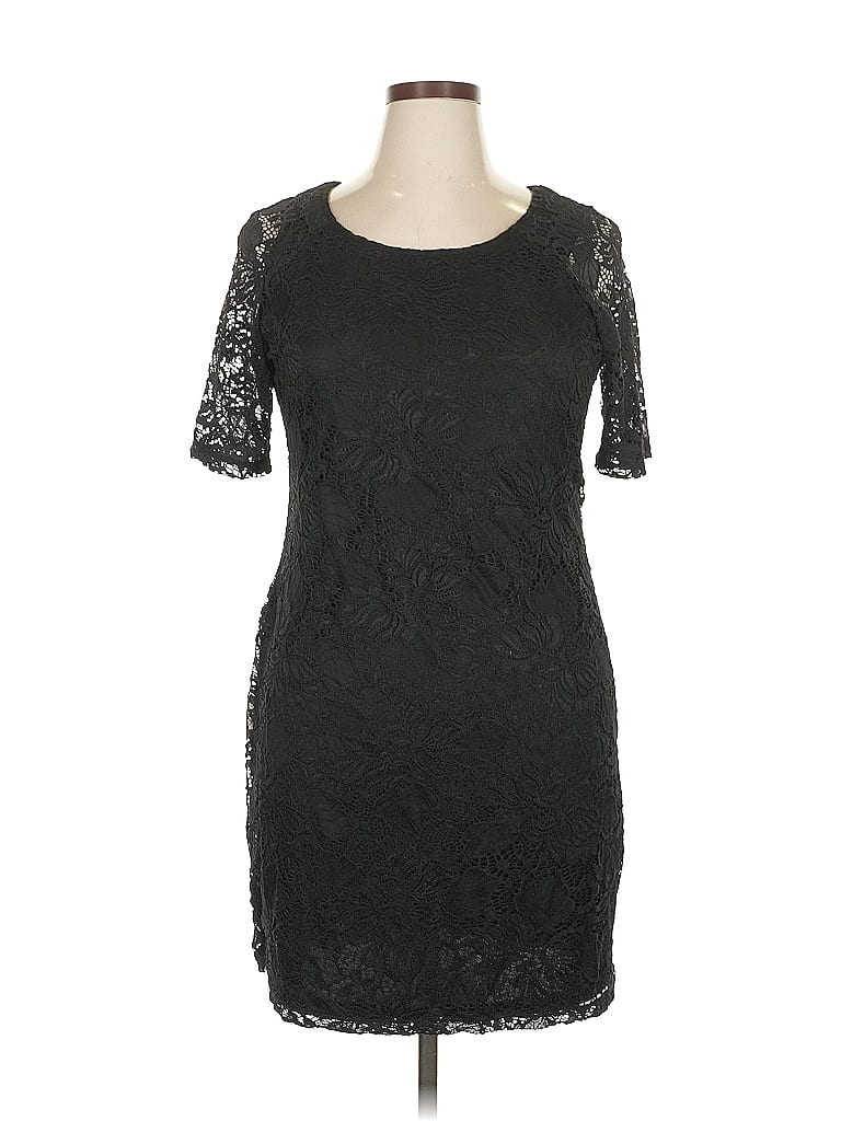RN Studio By Ronni Nicole Black Cocktail Dress Size 14 (petite) - 43% off | ThredUp