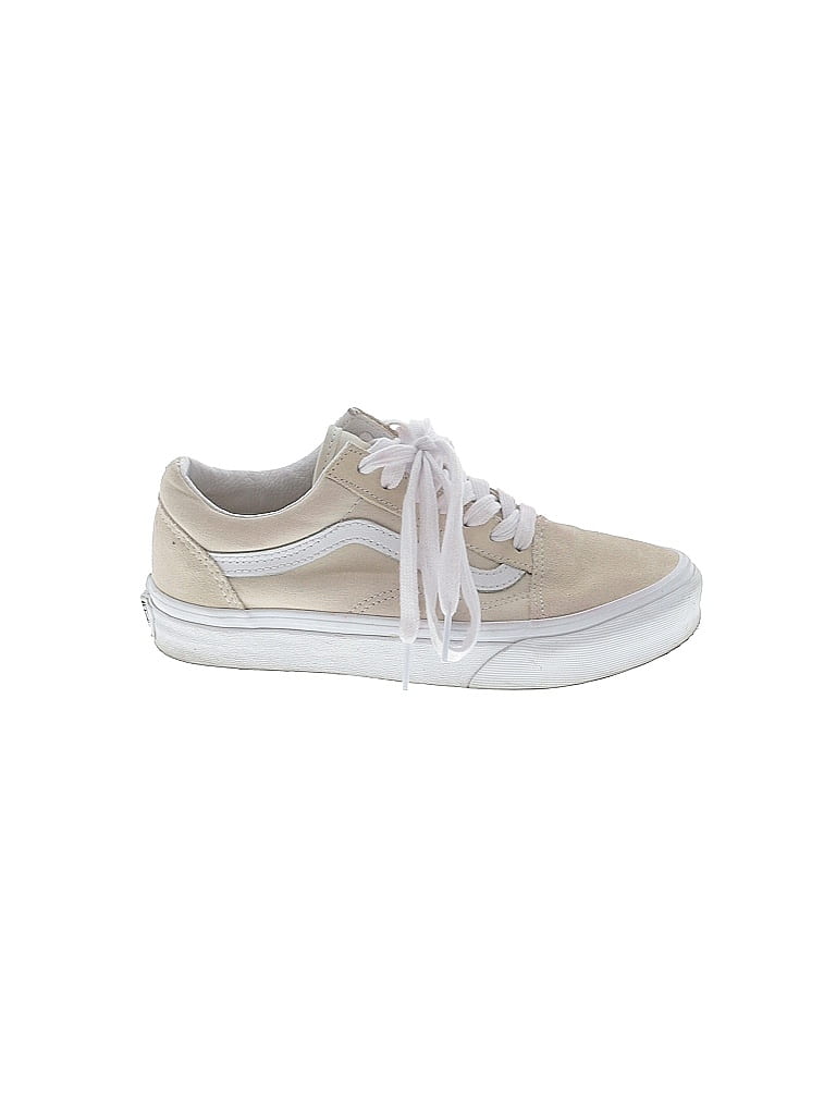 Vans Ivory Sneakers Size 6 1/2 - 62% off | ThredUp