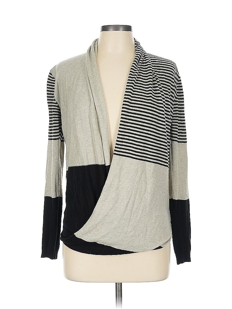 Max Studio Gray Cardigan Size L - 68% off | ThredUp