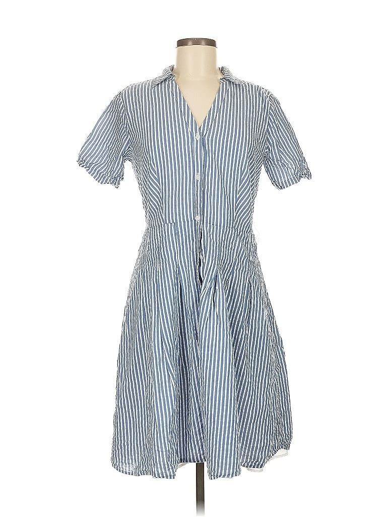 Elle Blue Casual Dress Size M - 48% off | ThredUp