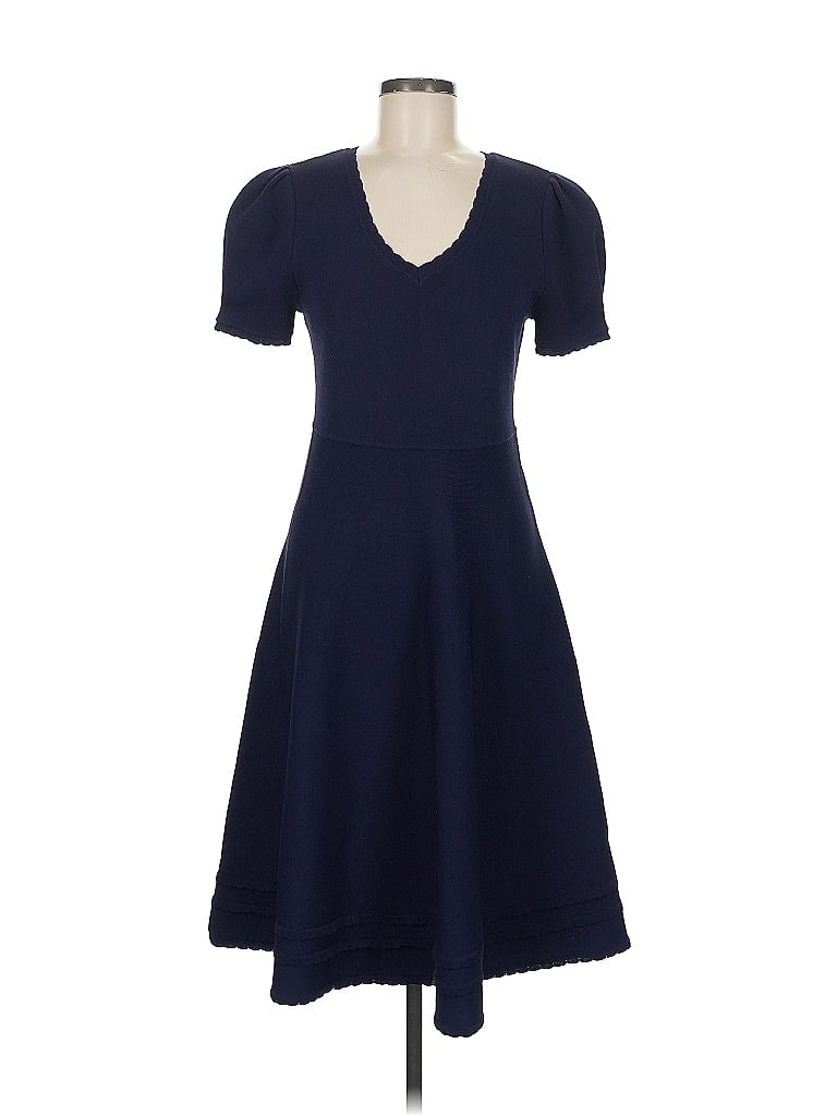 Rachel Parcell Solid Blue Casual Dress Size M - 63% off | ThredUp