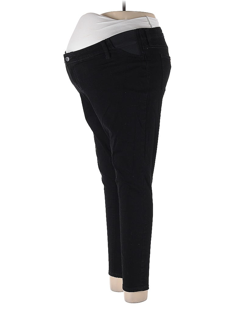 Ingrid + Isabel Solid Black Jeans Size 12 - 74% off | ThredUp