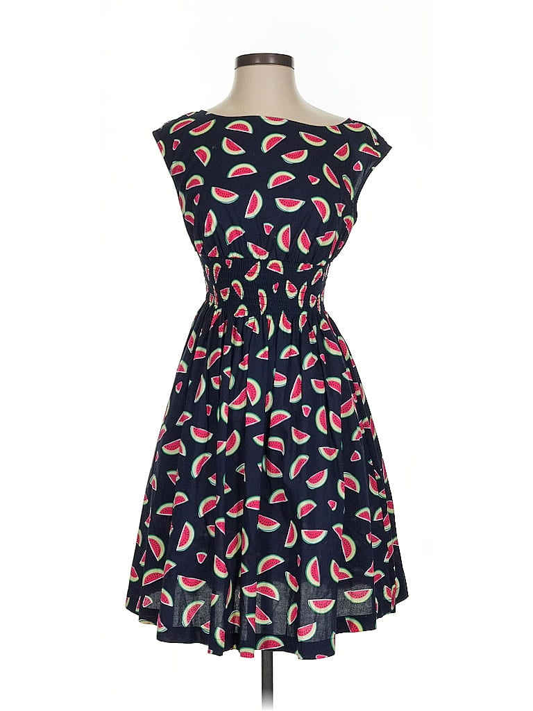 Kate Spade New York Hearts Blue Cocktail Dress Size XS - 73% off | ThredUp