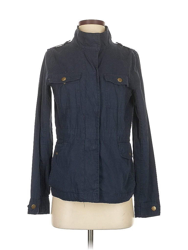 St. John's Bay 100% Cotton Blue Jacket Size S - 68% off | ThredUp