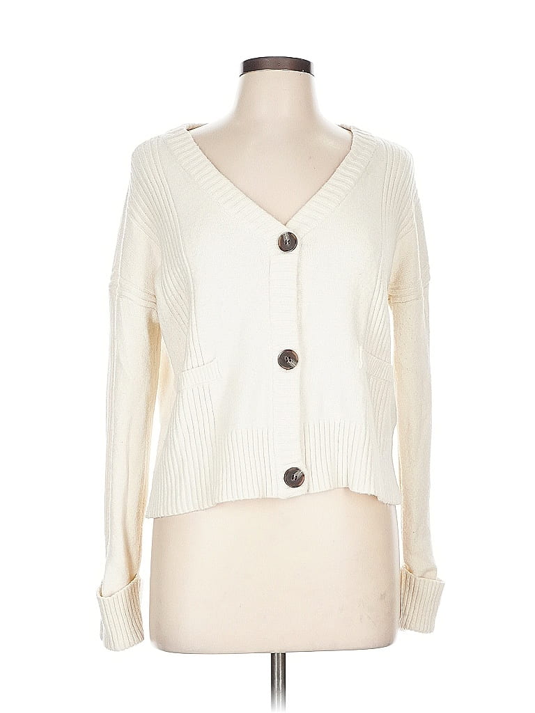 Cyrus Ivory Cardigan Size L - 56% off | ThredUp