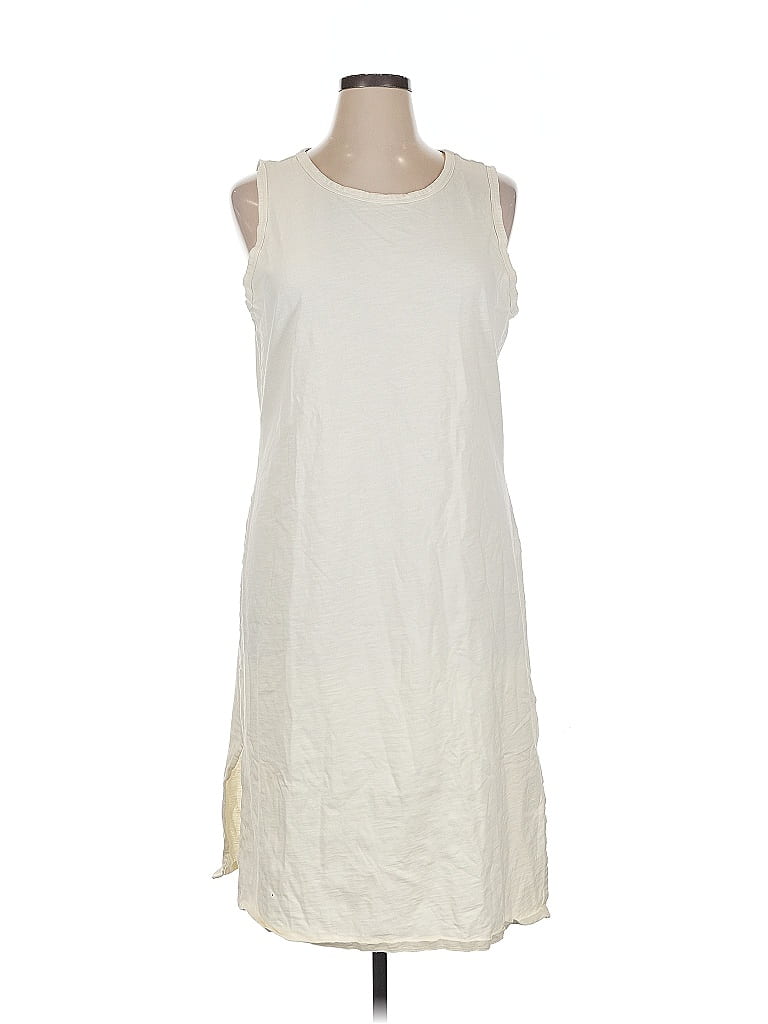 Daily Ritual 100% Cotton Ivory Casual Dress Size XL - 48% off | ThredUp