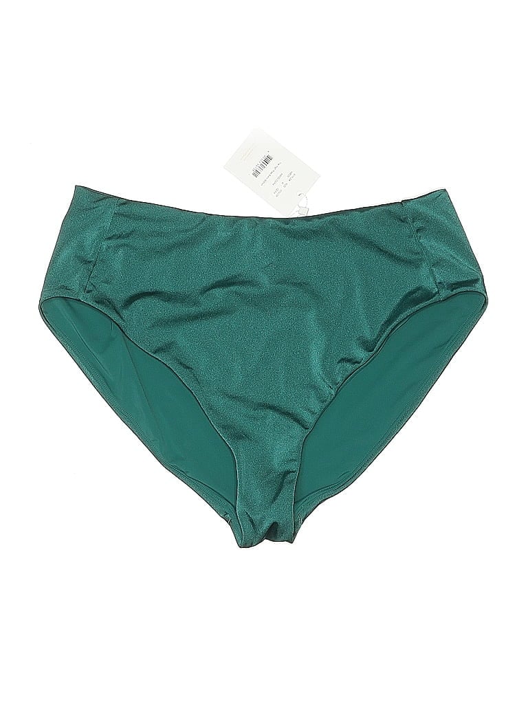 Andie Solid Green Swimsuit Bottoms Size M - 57% off | ThredUp