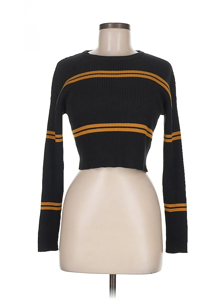 Glassons 100% Cotton Stripes Black Pullover Sweater Size M - 56% off ...