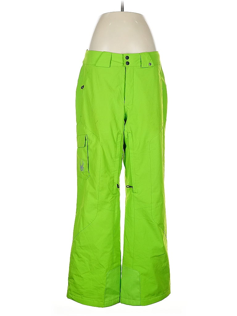 Spyder 100% Polyester Green Casual Pants Size M - 69% off | ThredUp