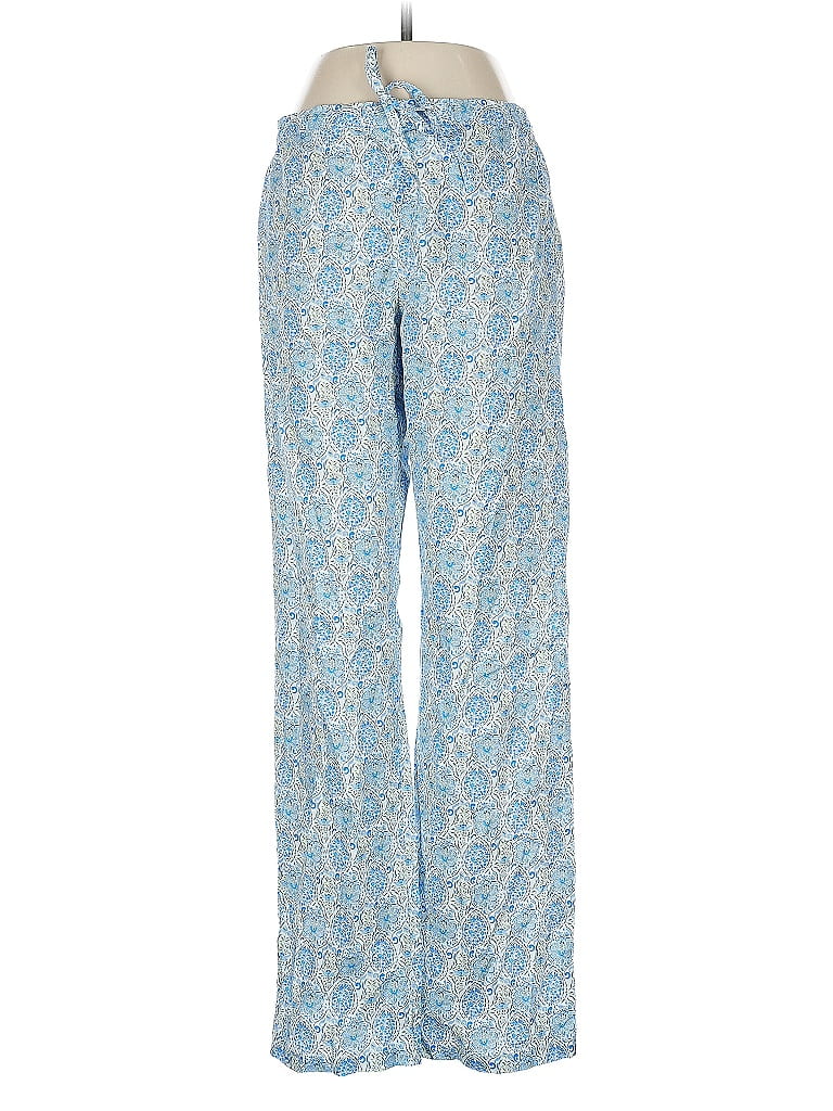 Assorted Brands 100% Cotton Paisley Blue Casual Pants Size M - 54% off ...
