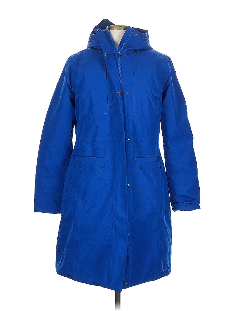 Lands' End 100% Polyester Blue Raincoat Size 10 - 67% off | ThredUp