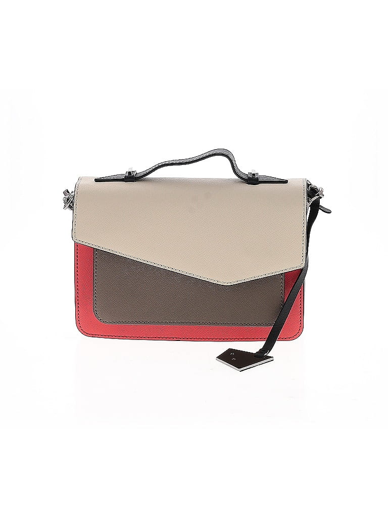 Botkier 100% Leather Color Block Tan Leather Satchel One size - 71% off ...
