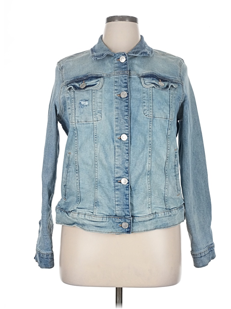 Pre-owned Lc Lauren Conrad Denim Jacket In Blue | ModeSens